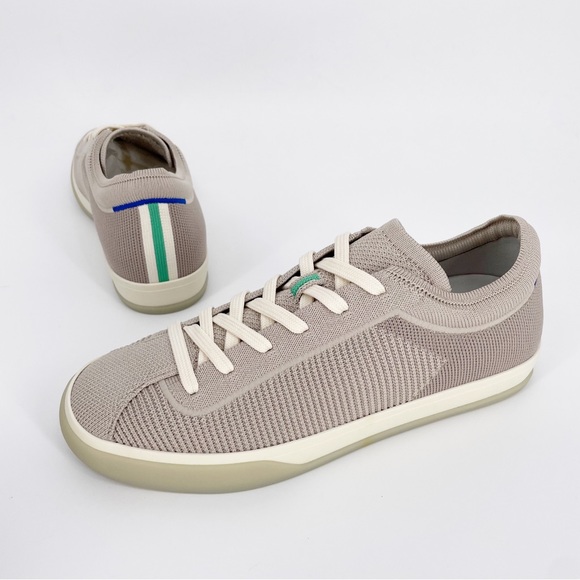 Rothy's | Shoes | Rothys The Lace Up Sneaker Vintage Grey Cream Tan ...